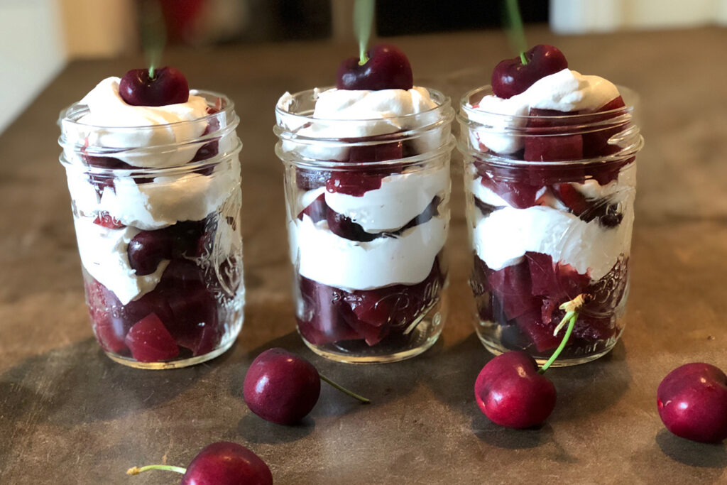 Homemade Fresh Cherry Jello - Cherry Recipes - Washington Fruit Growers